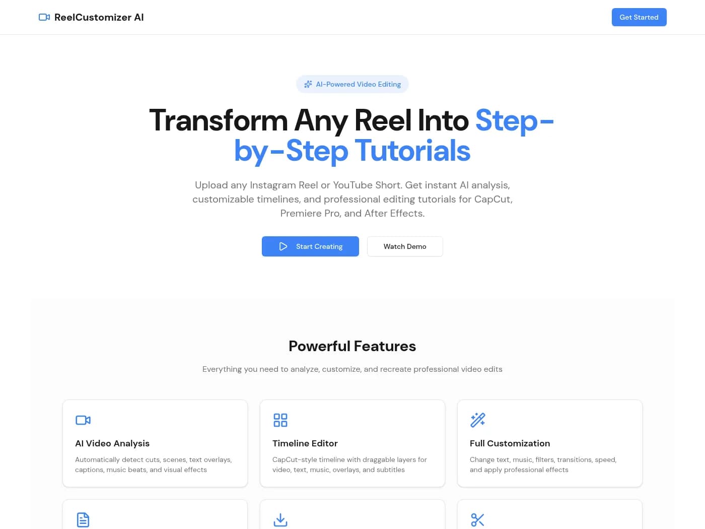 ReelCustomizer AI