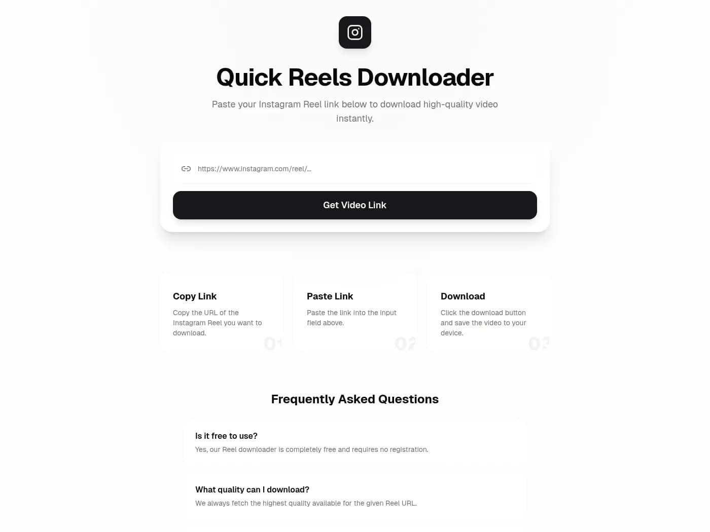 Quick Reels Downloader