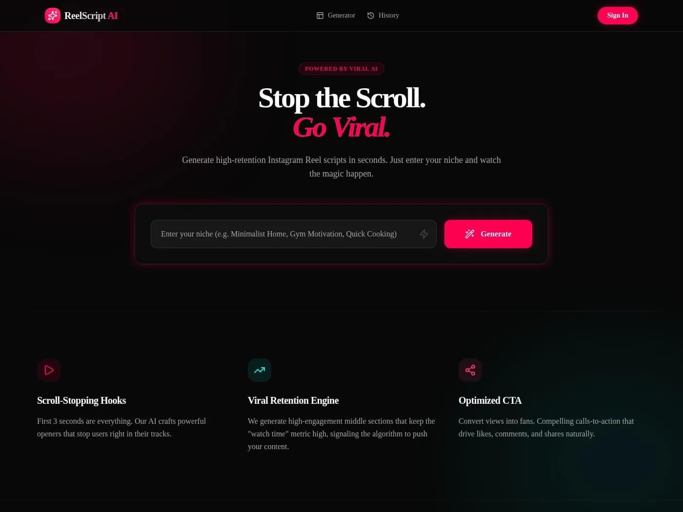 ReelScript AI