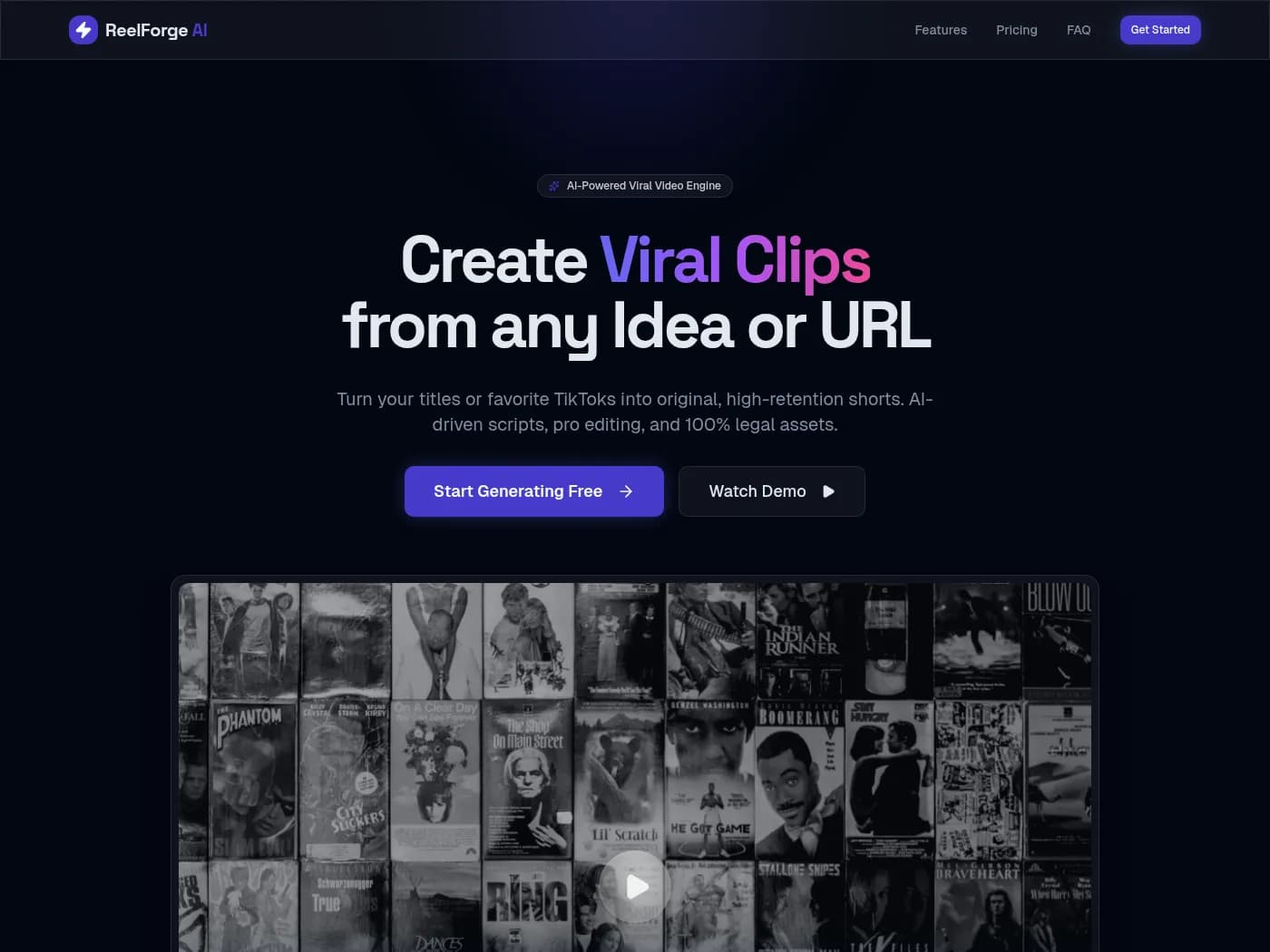 ReelForge AI Studio
