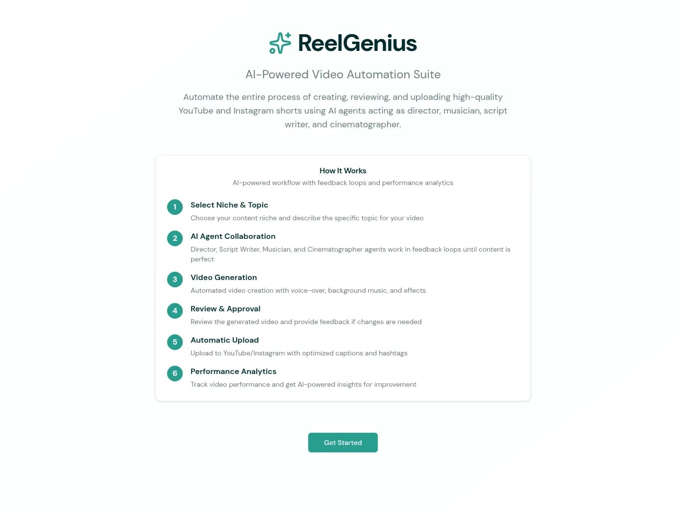 ReelGenius Automation Suite