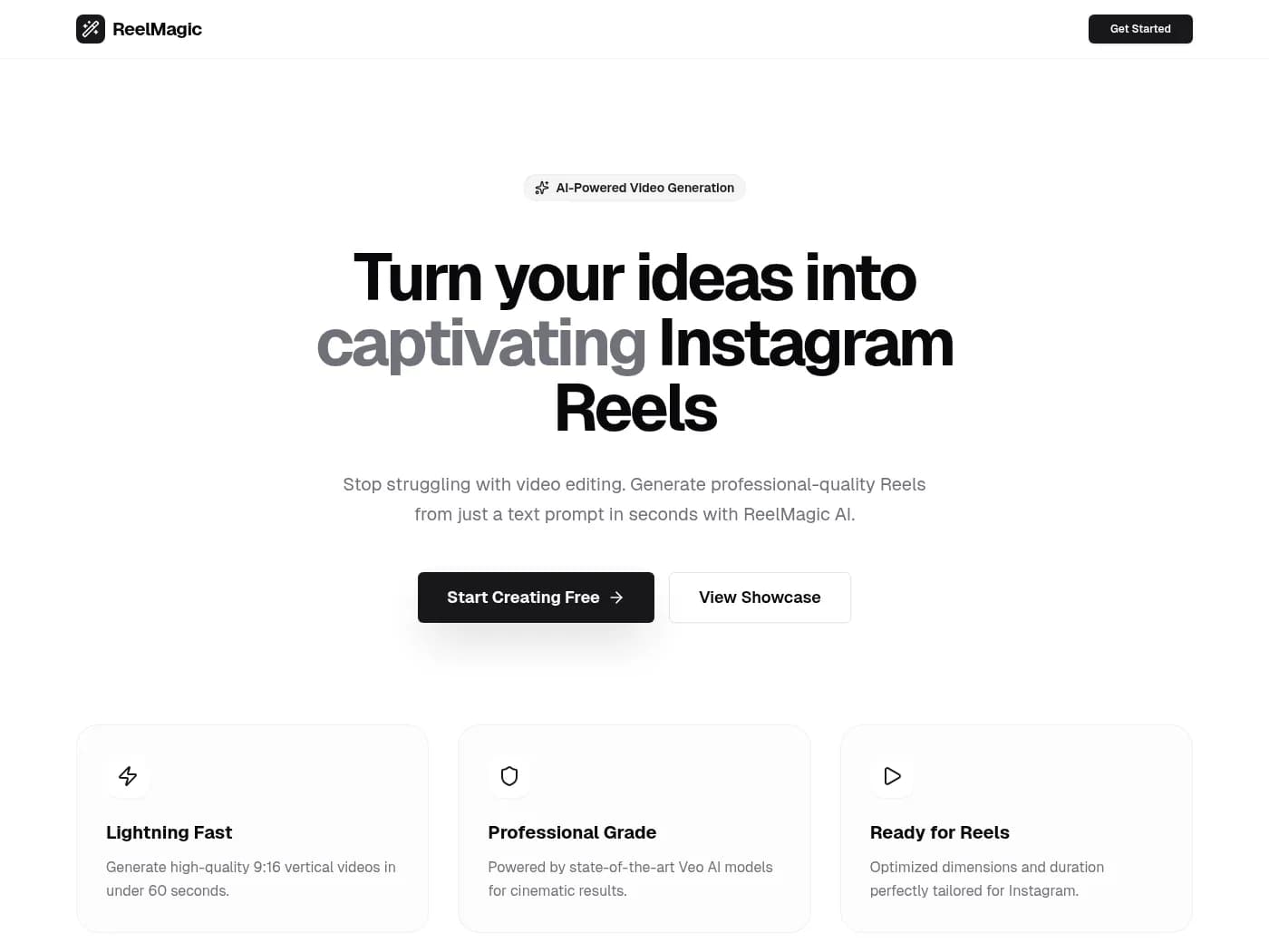ReelMagic AI