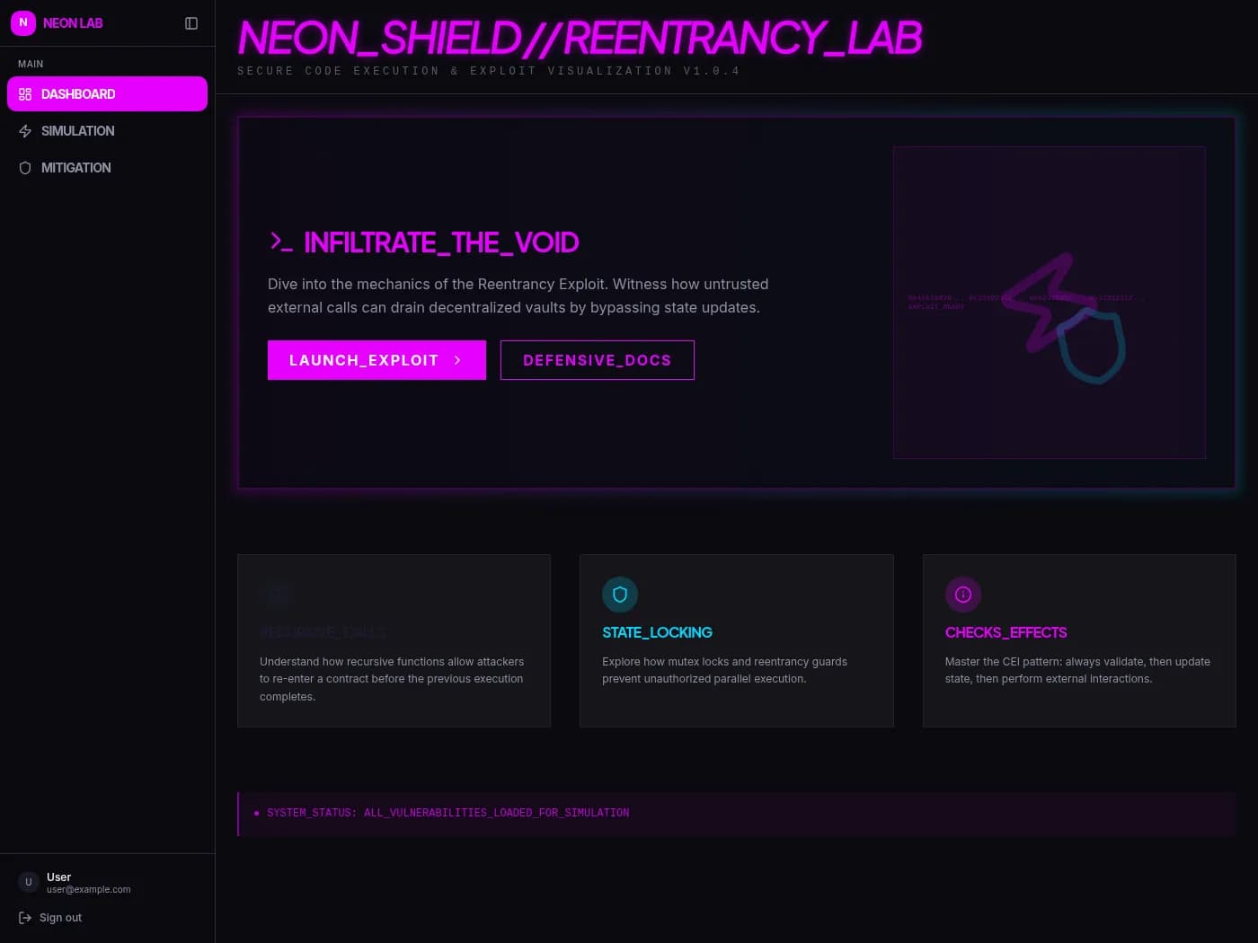 Reentrancy Exploit Demo
