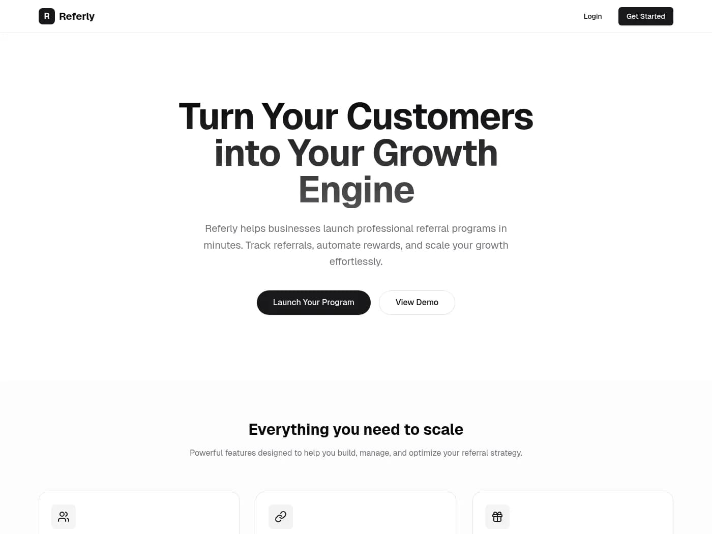 Referly SaaS
