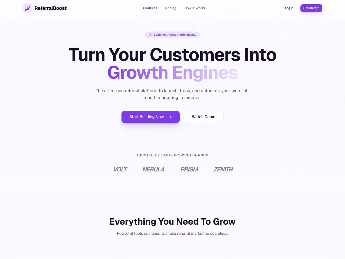 ReferralBoost SaaS