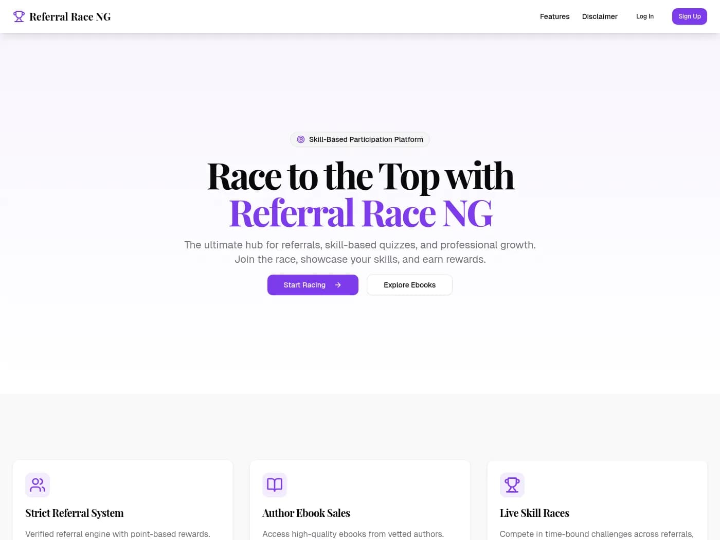 Referral Race NG
