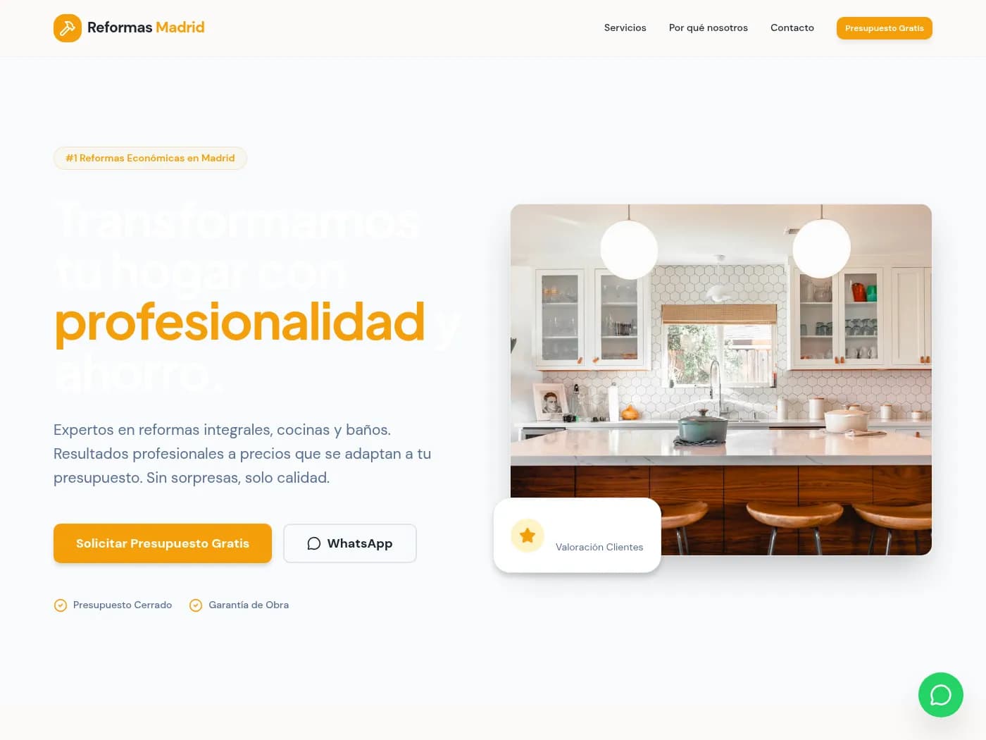 Reformas Madrid Web