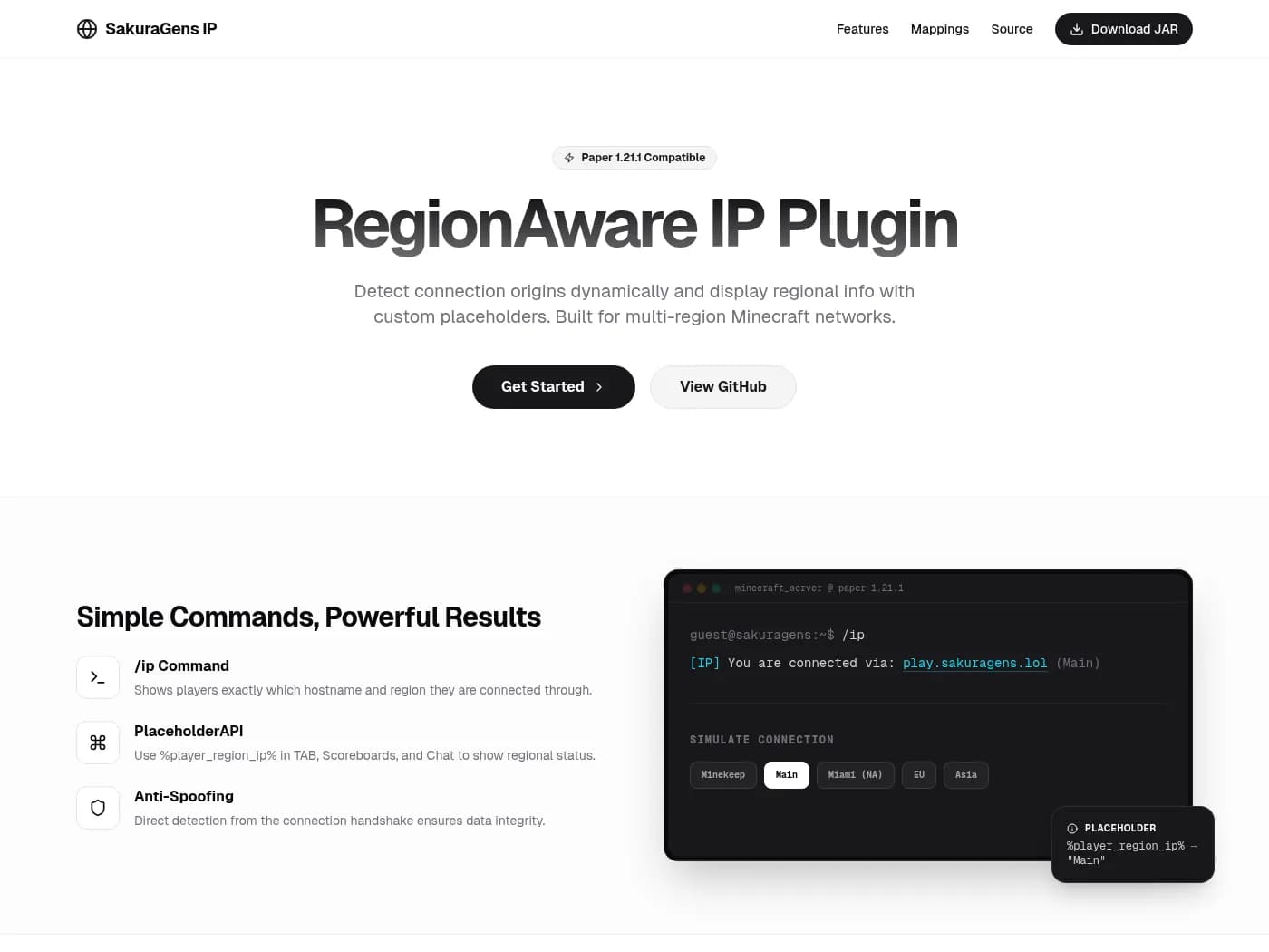 RegionAware IP Plugin