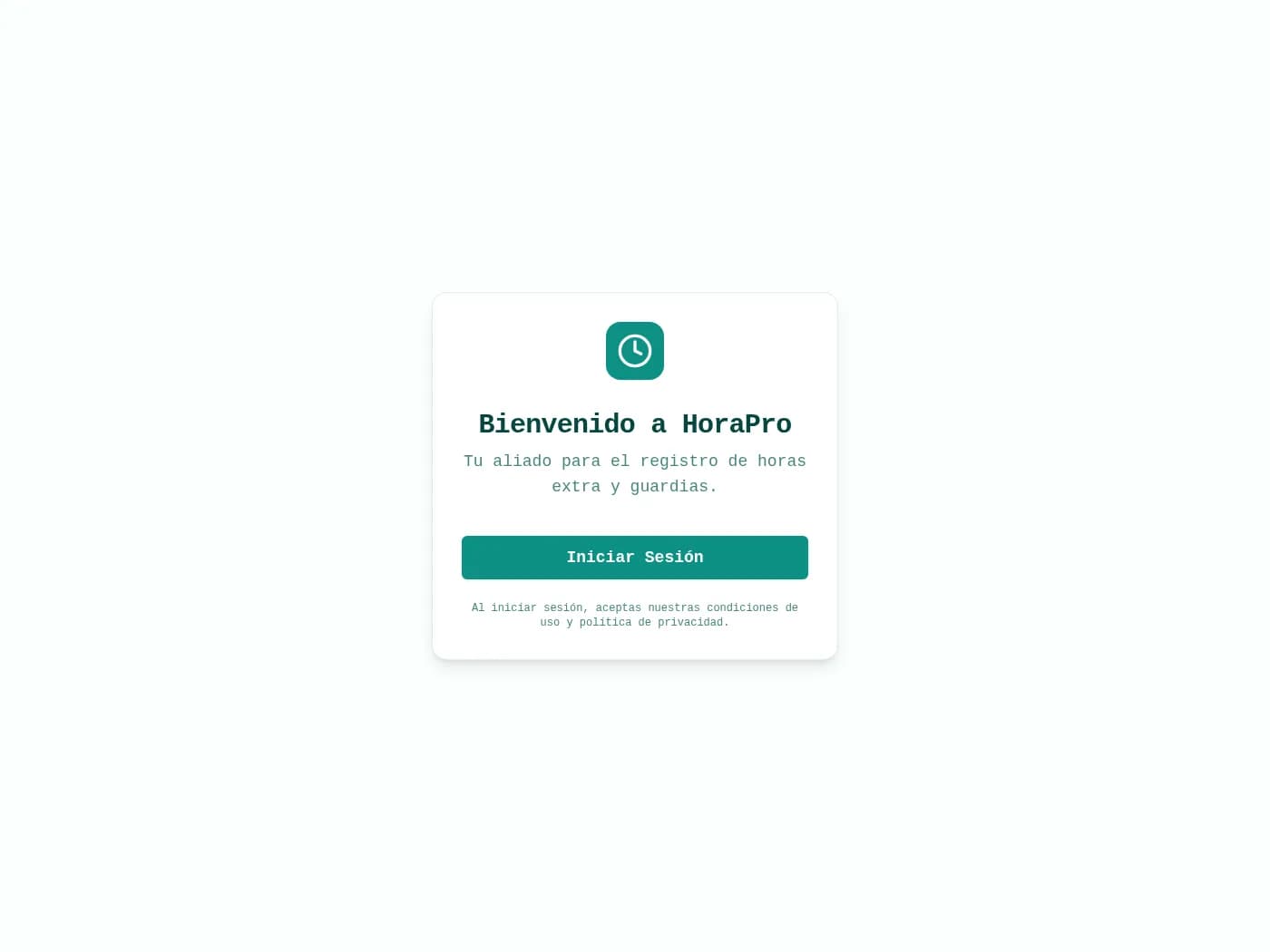 Registro de Horas Extra
