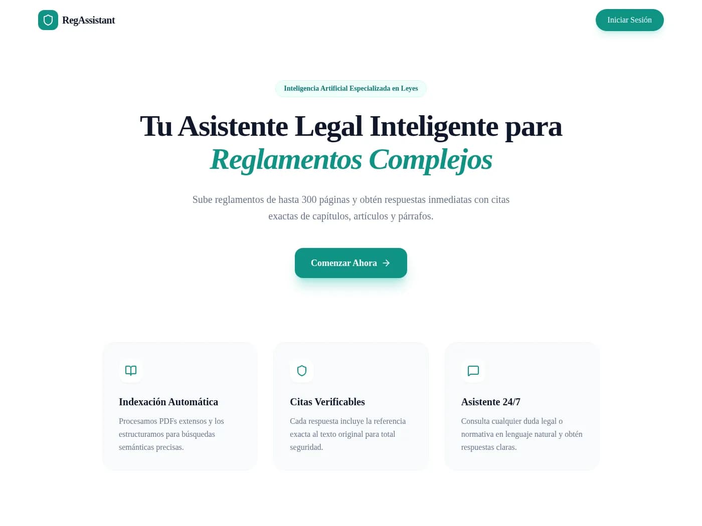 AI Regulation Chat Assistant