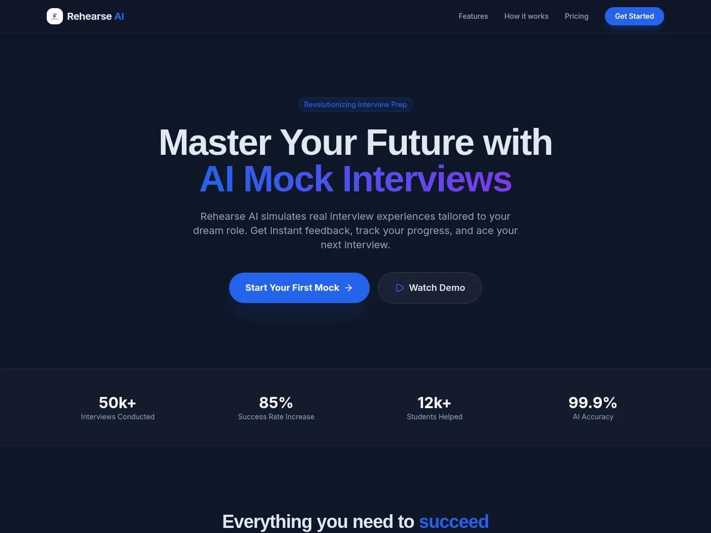 Rehearse AI