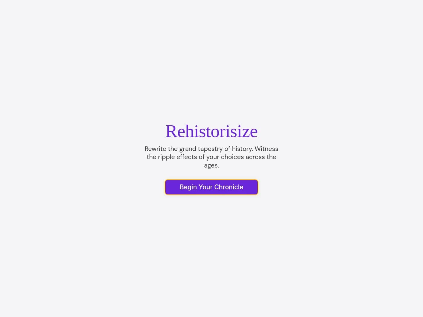 Rehistorisize