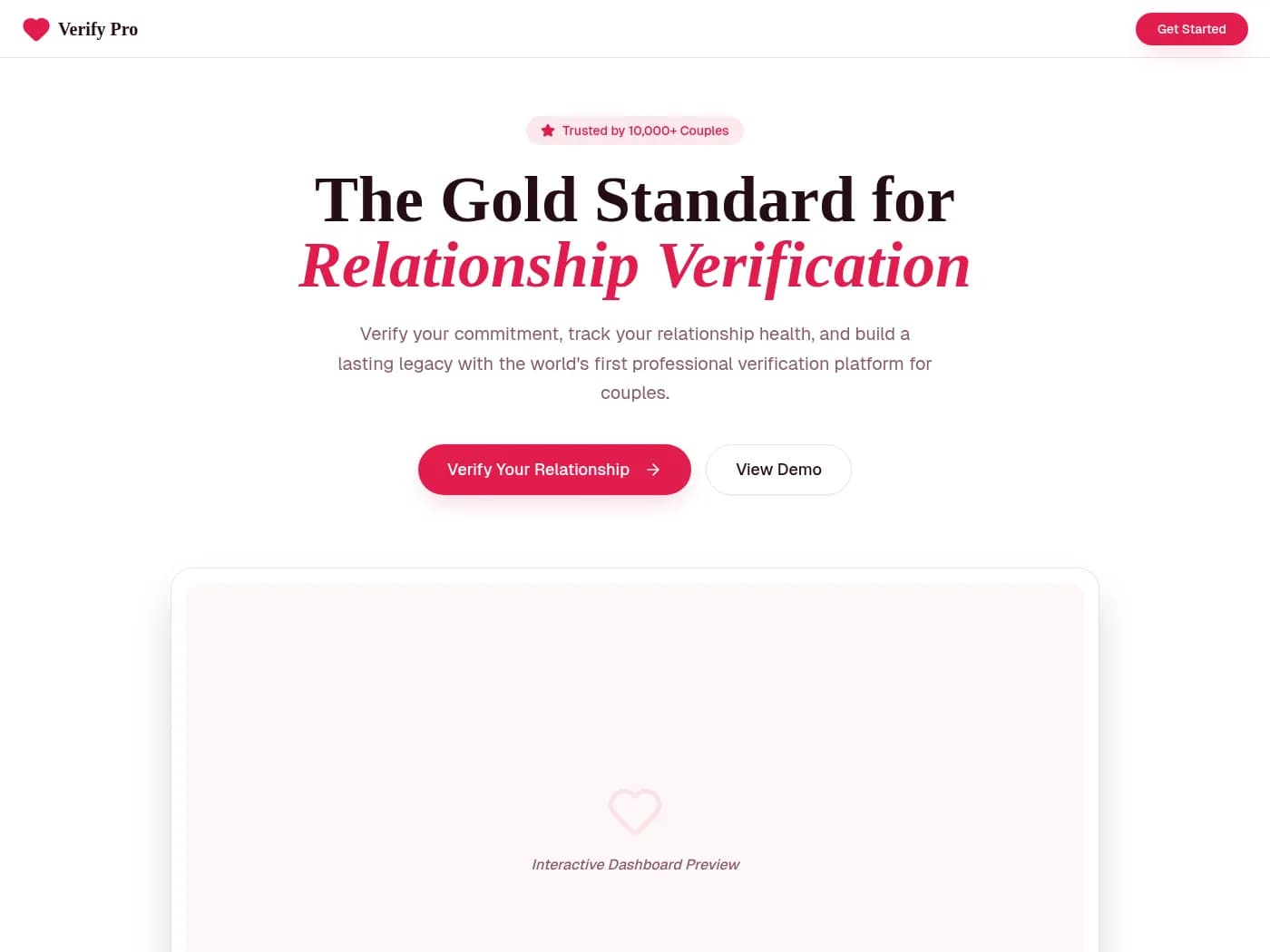 Relationship Verify Pro