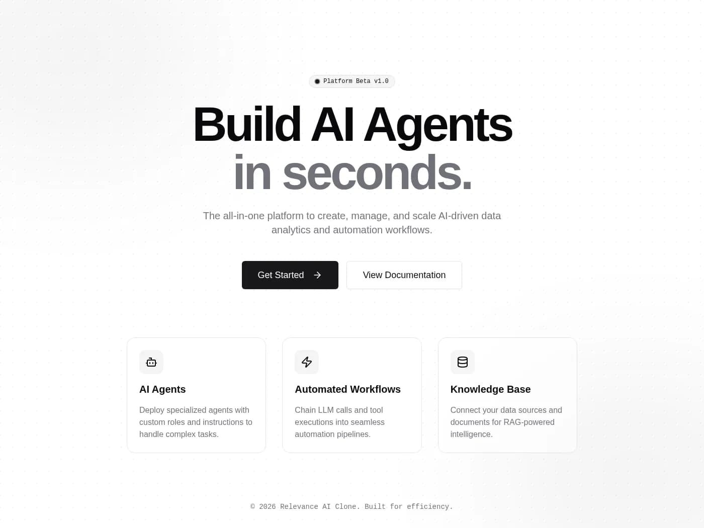 Relevance AI Clone