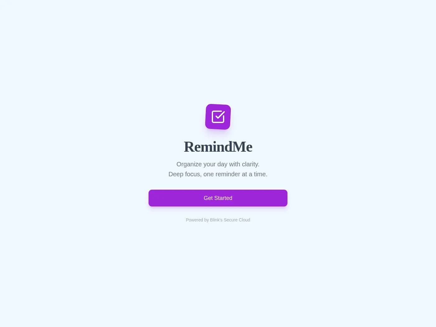 RemindMe App