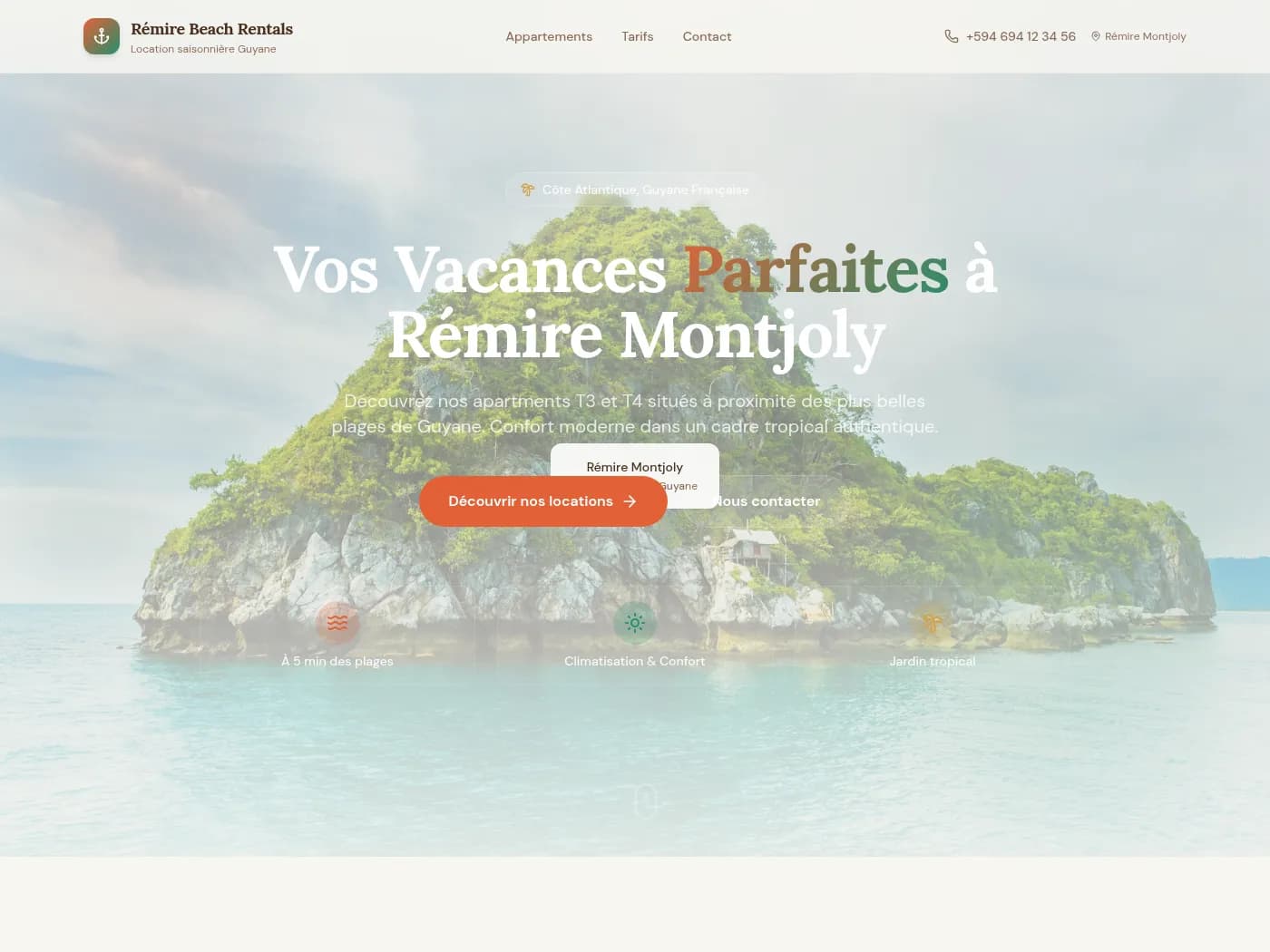 Rémire Beach Rentals