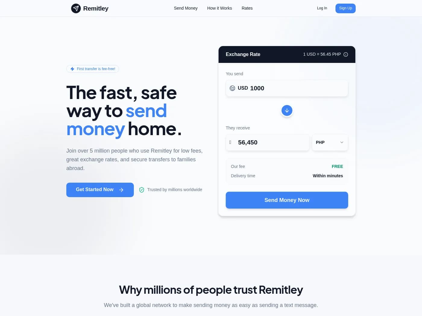 Remitley Payments Portal