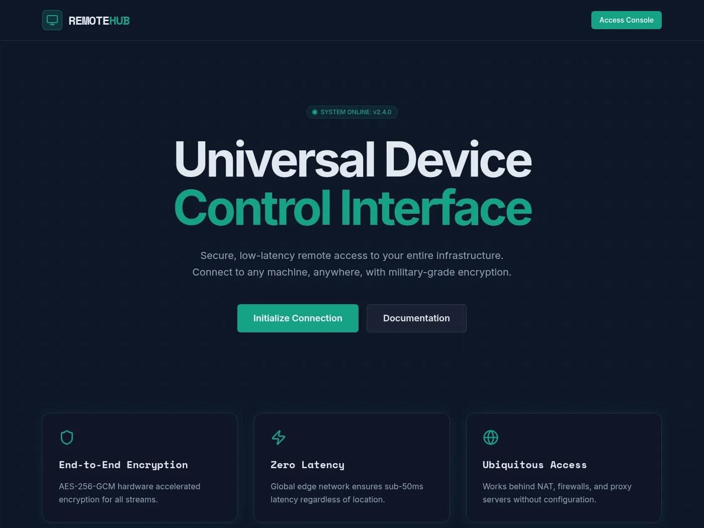 Remote Access Hub