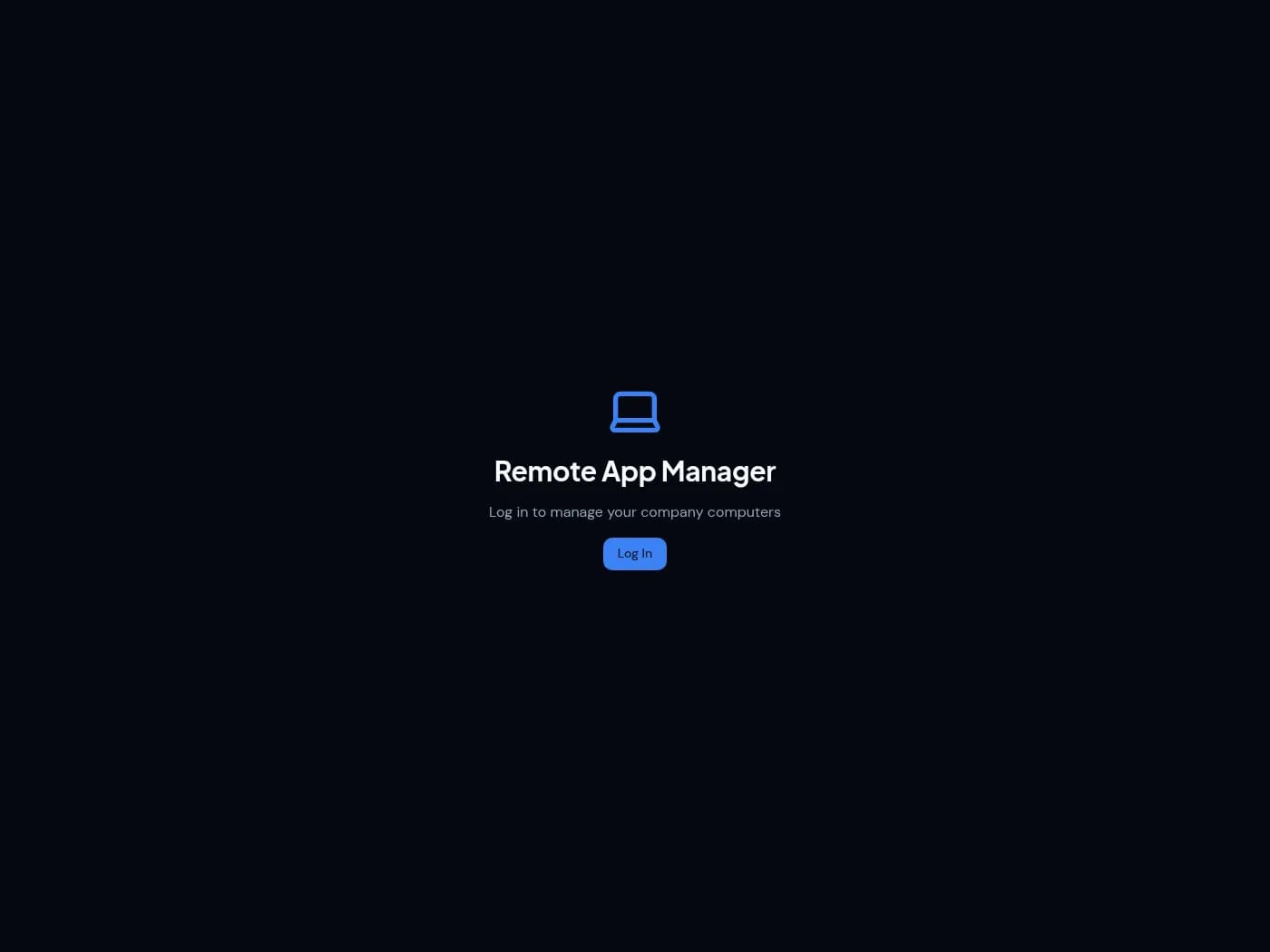 Remote App Manager