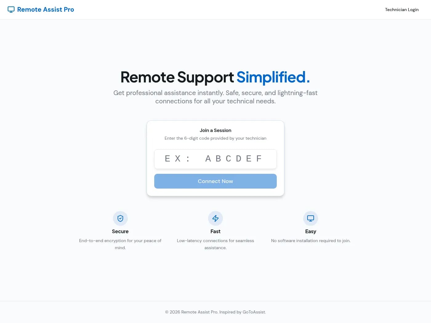 Remote Assist Platform