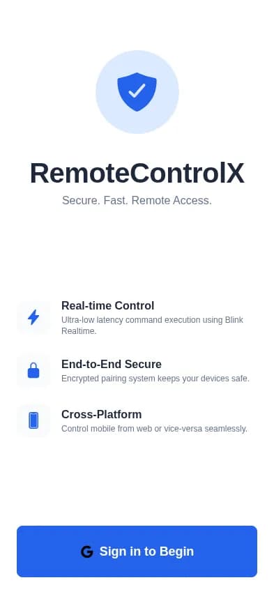 RemoteControlX