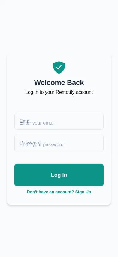 Remote Device Control App