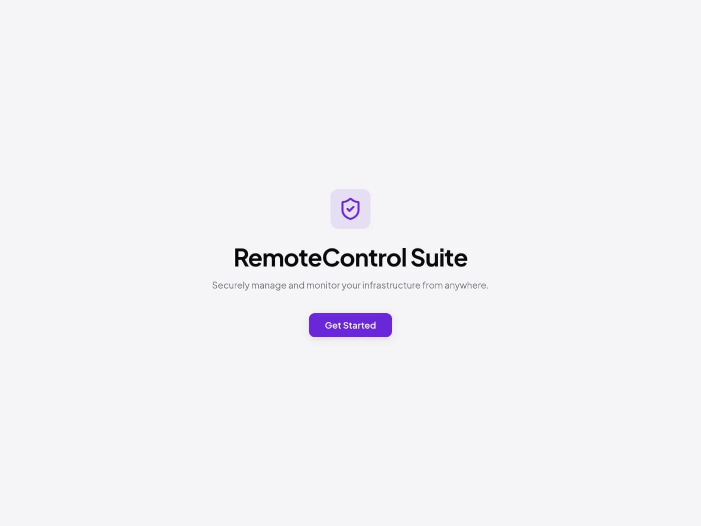 Remote Control Suite