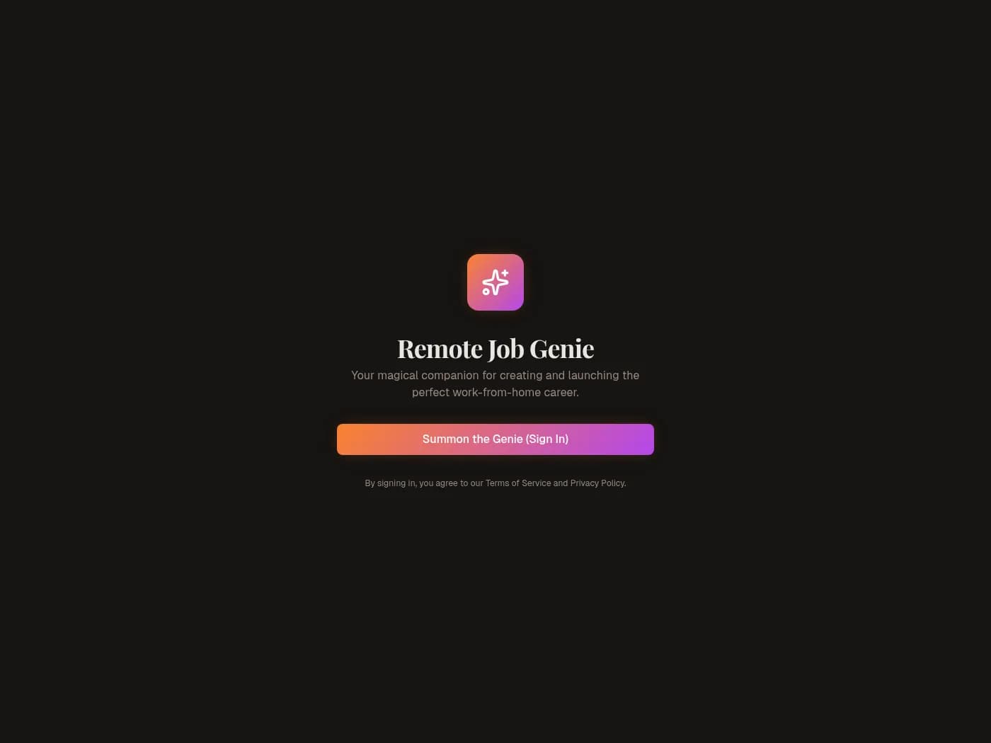 Remote Job Genie