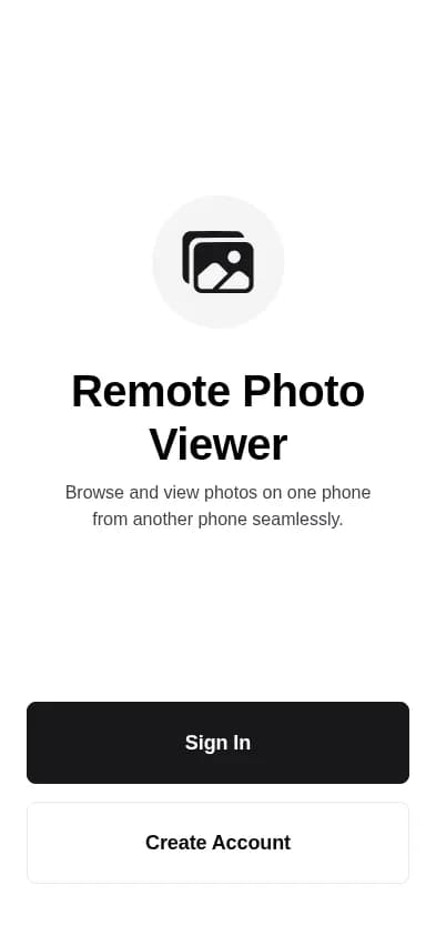 Remote Photo Viewer