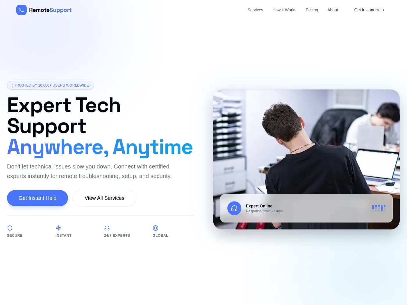 Remote Support Portal
