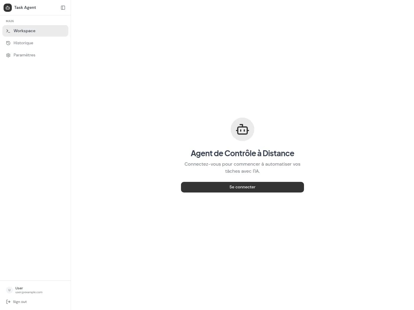 Remote Task Agent