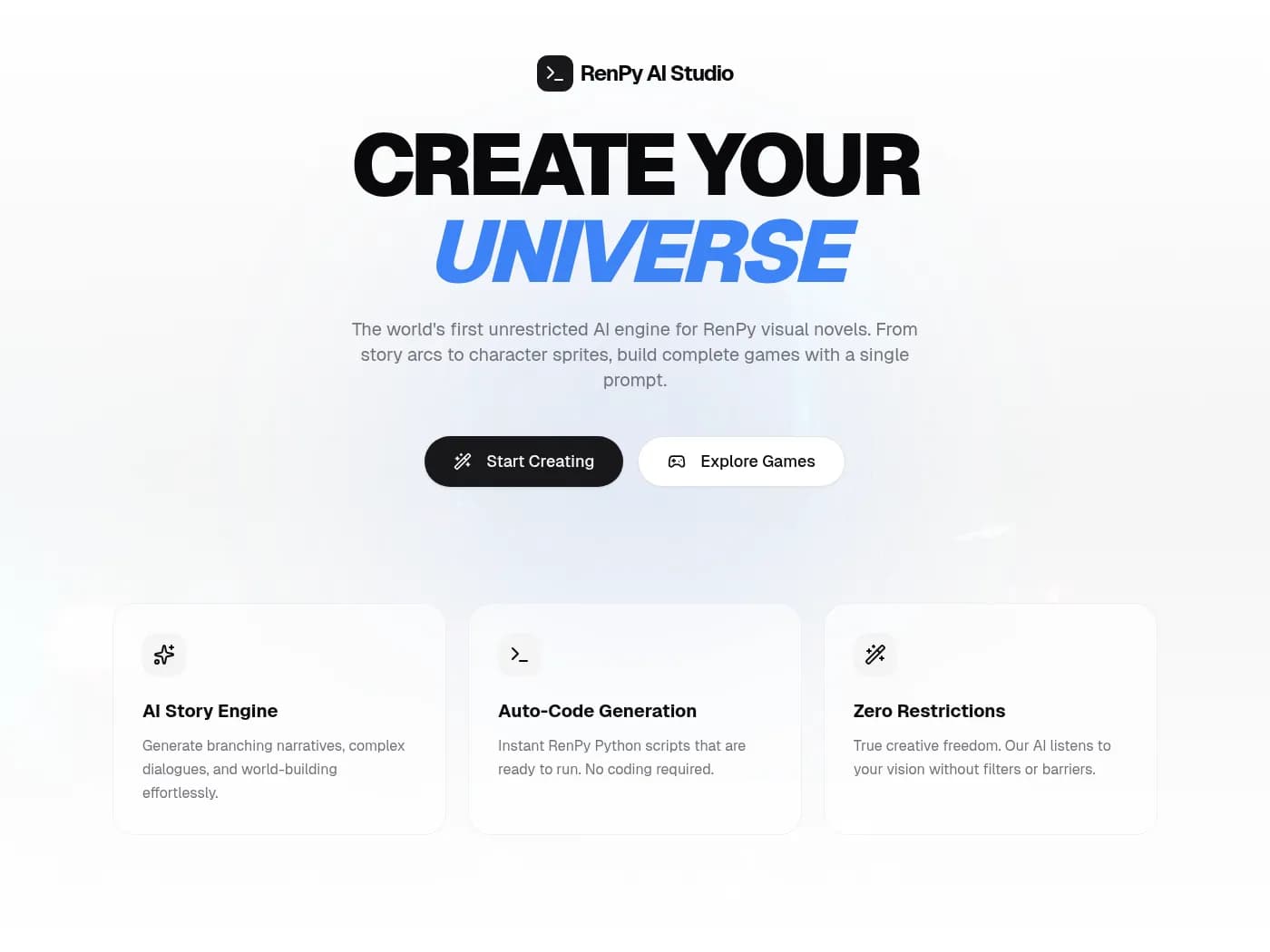 RenPy AI Game Maker