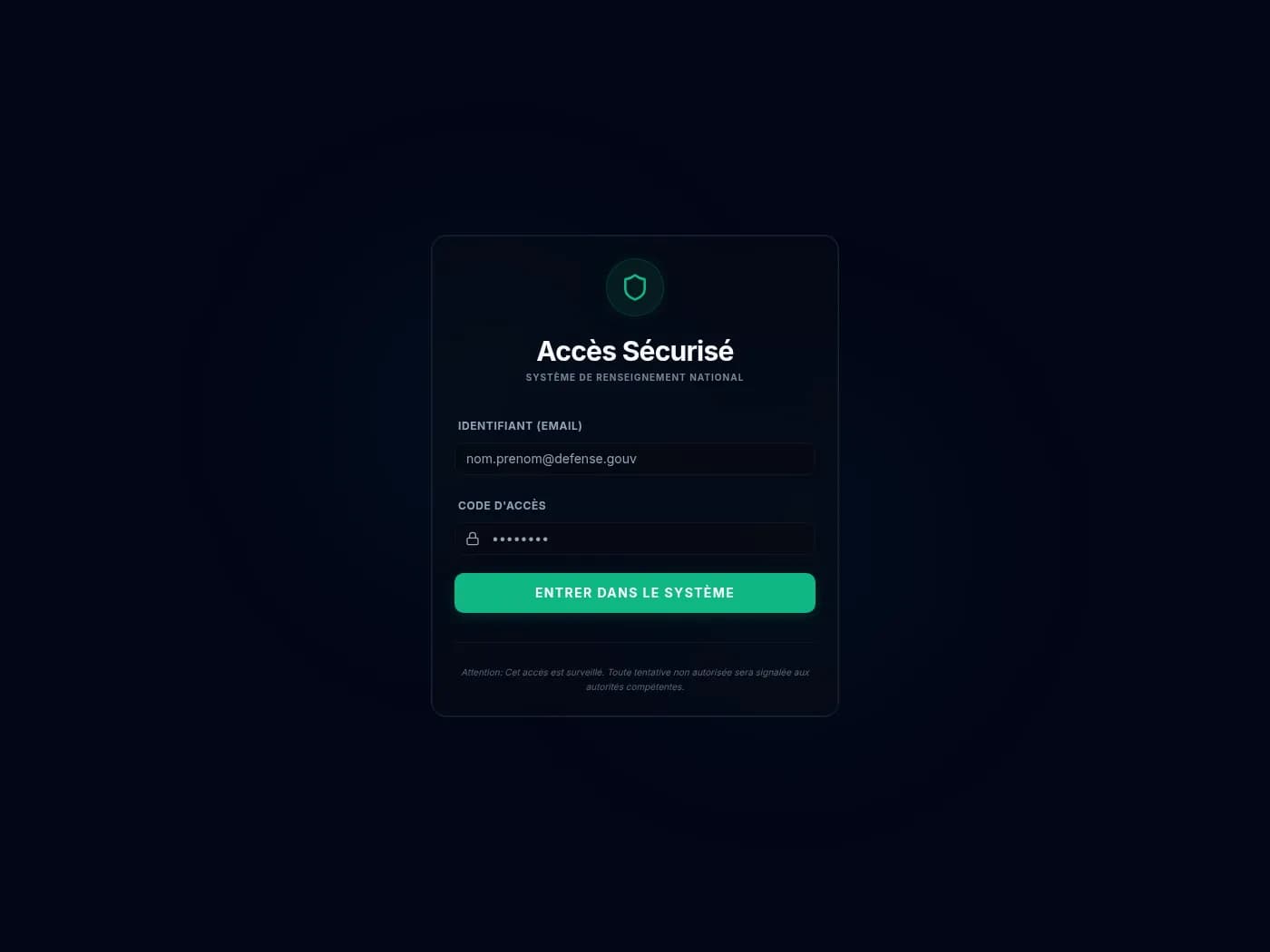 Renseignement Platform Pro