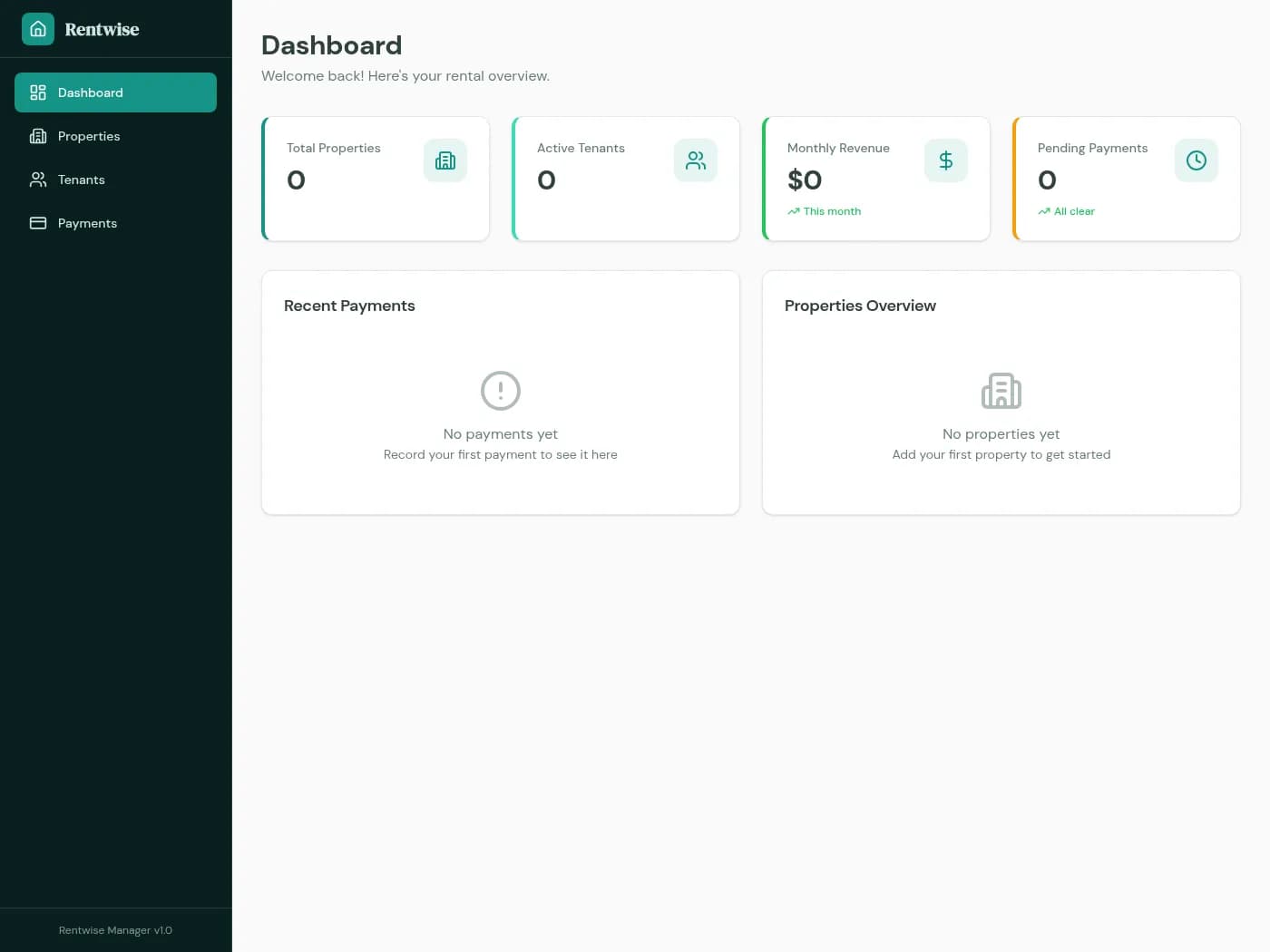 Rentwise Web Manager