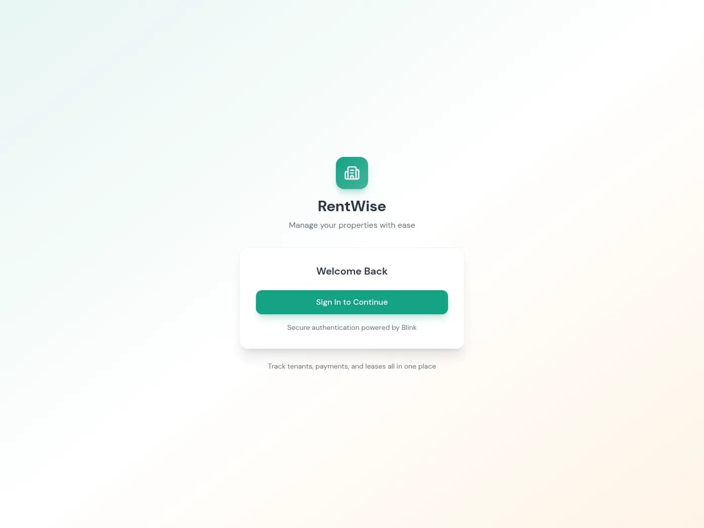 RentWise Manager
