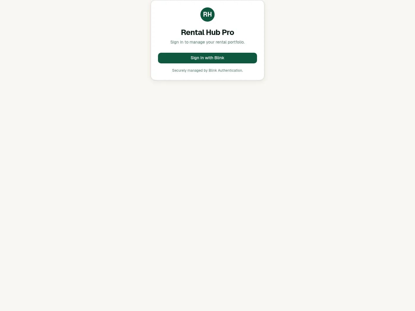 Rental Hub Pro