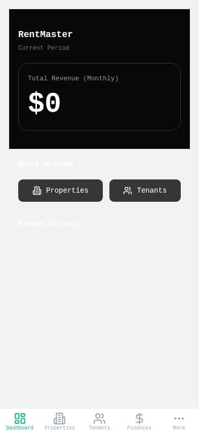 RentMaster Mobile