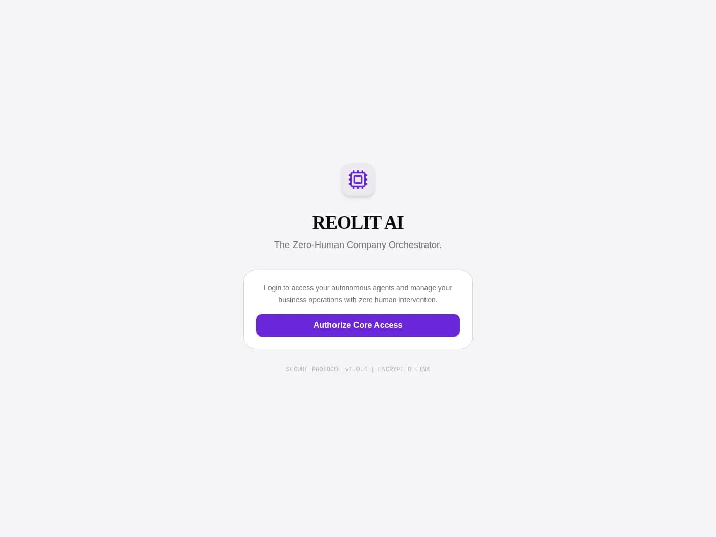 REOLIT AI Orchestrator