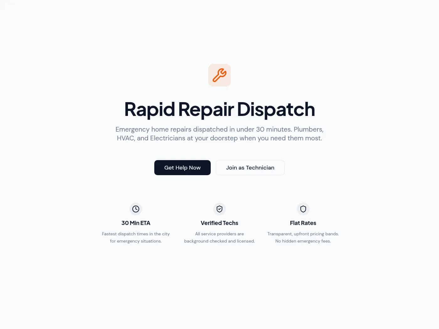 Rapid Repair Dispatch