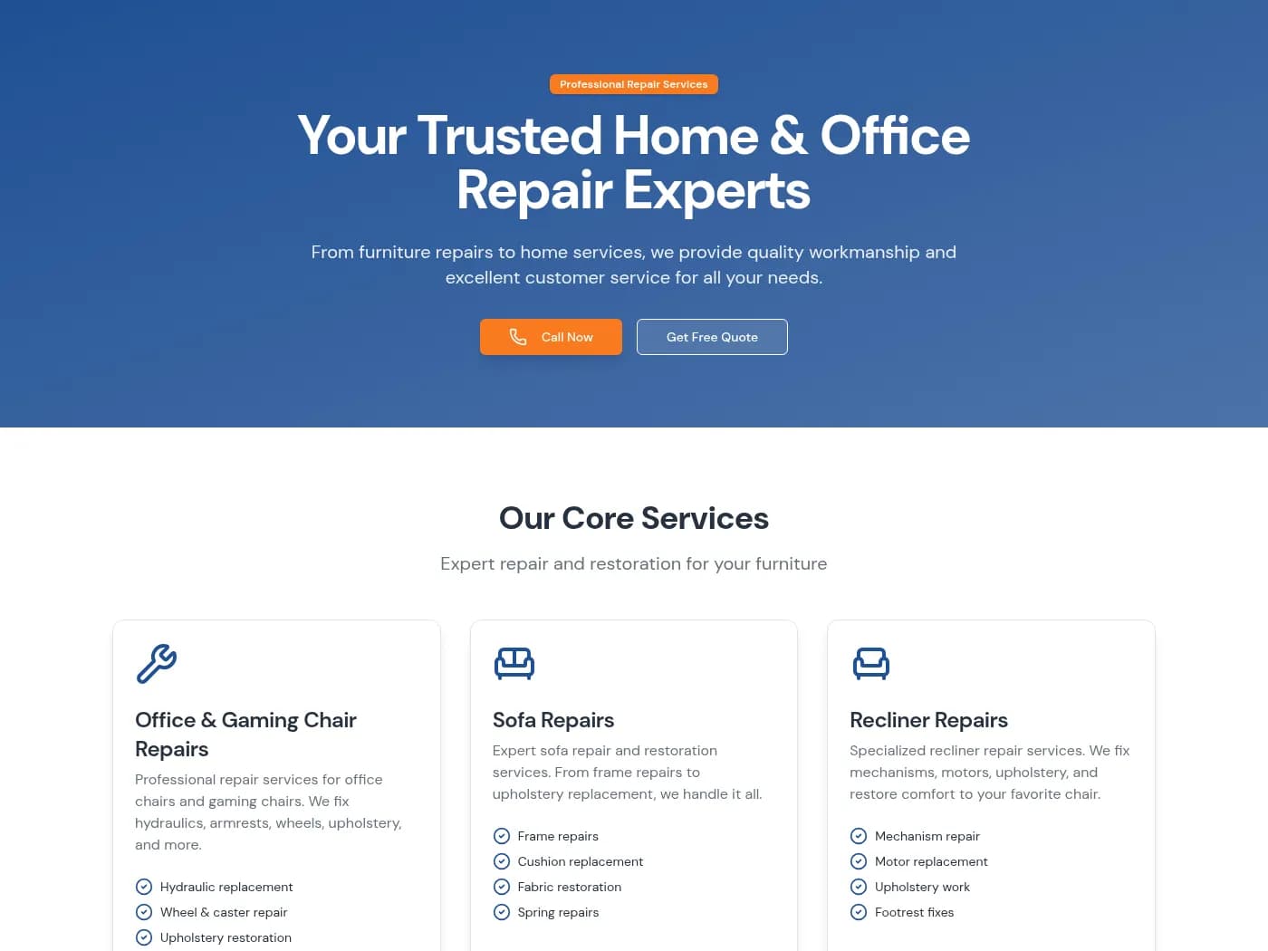 Home & Office Repair Hub