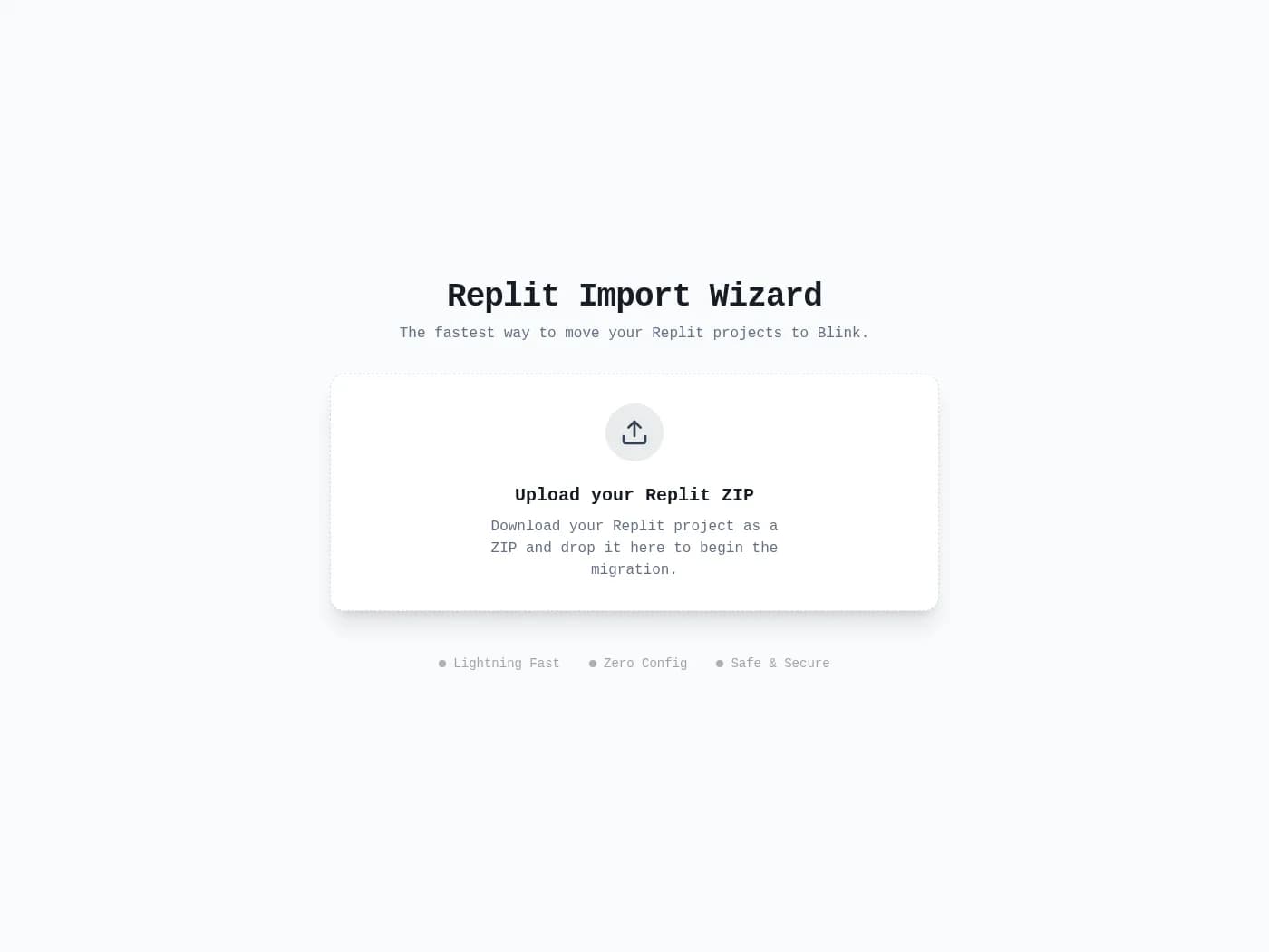 Replit Import Wizard