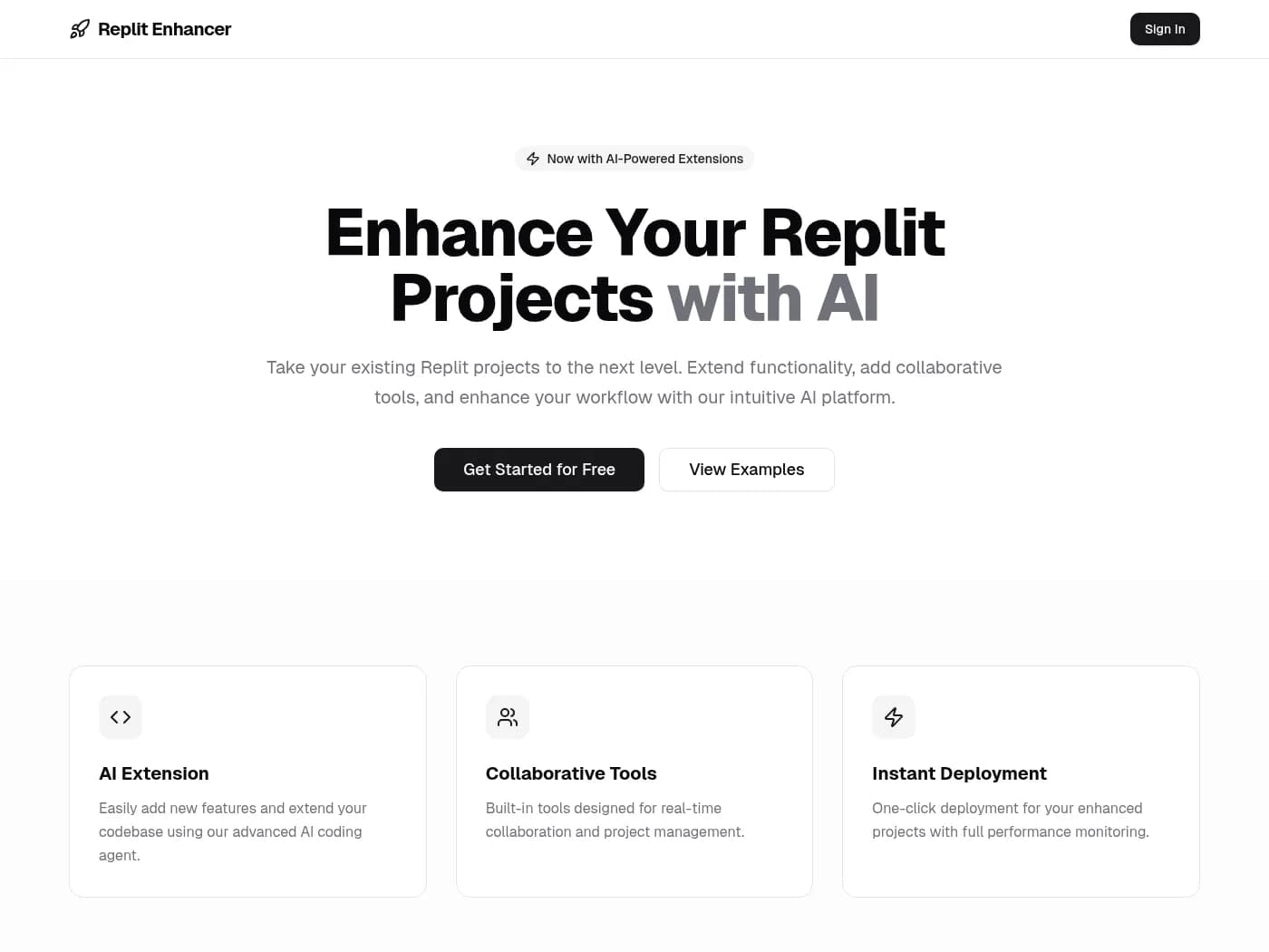 Replit Project Enhancer