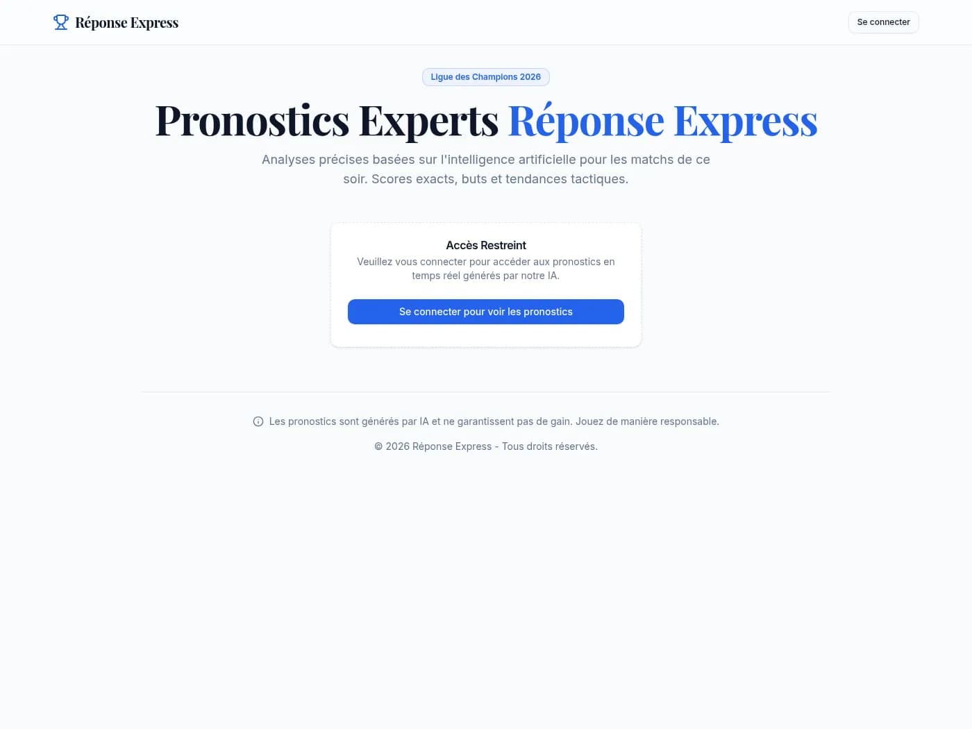 Réponse Express