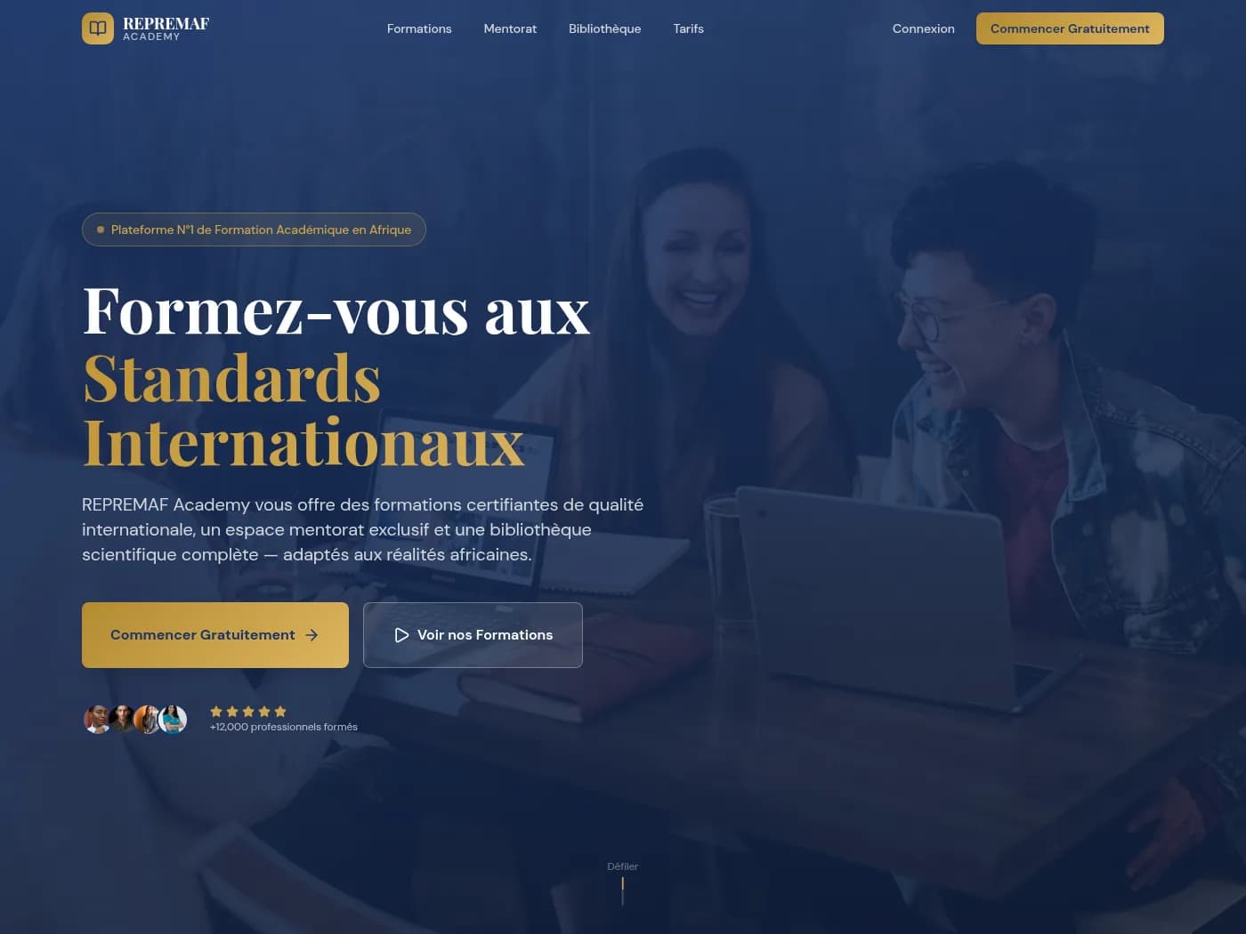 Repremaf Academy Platform