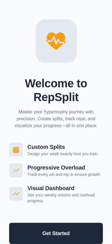 RepSplit Tracker