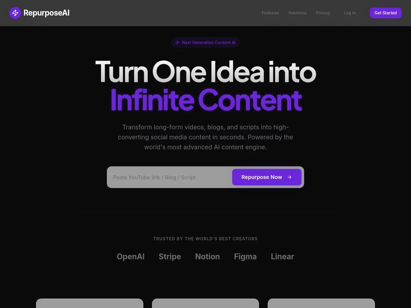 RepurposeAI Platform