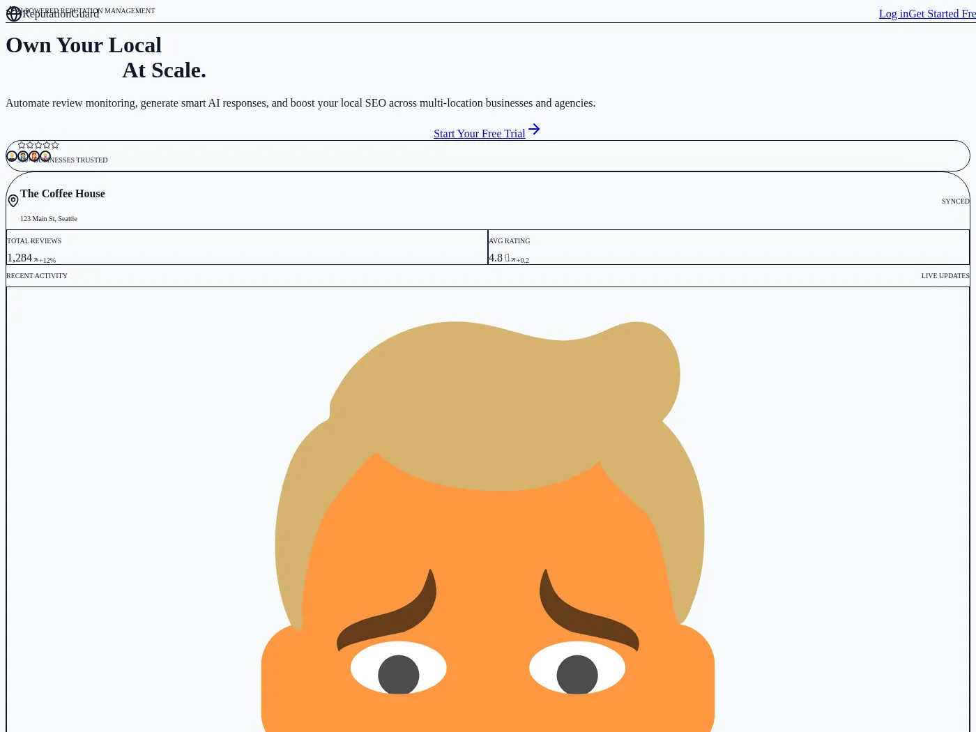 ReputationGuard SaaS Platform