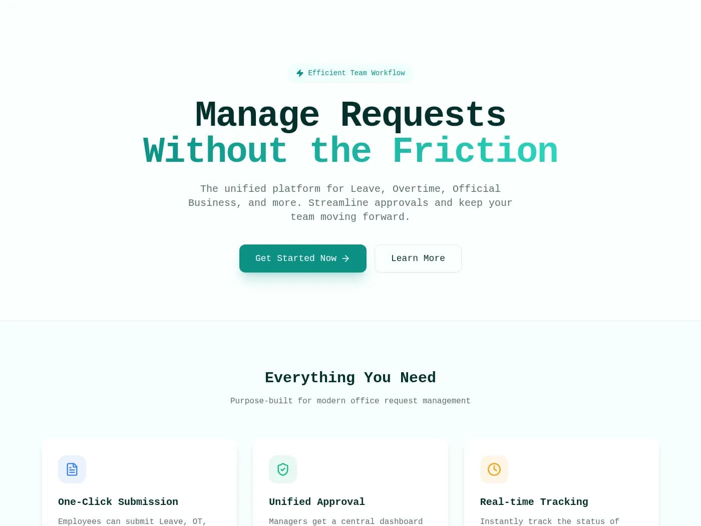 RequestFlow Manager