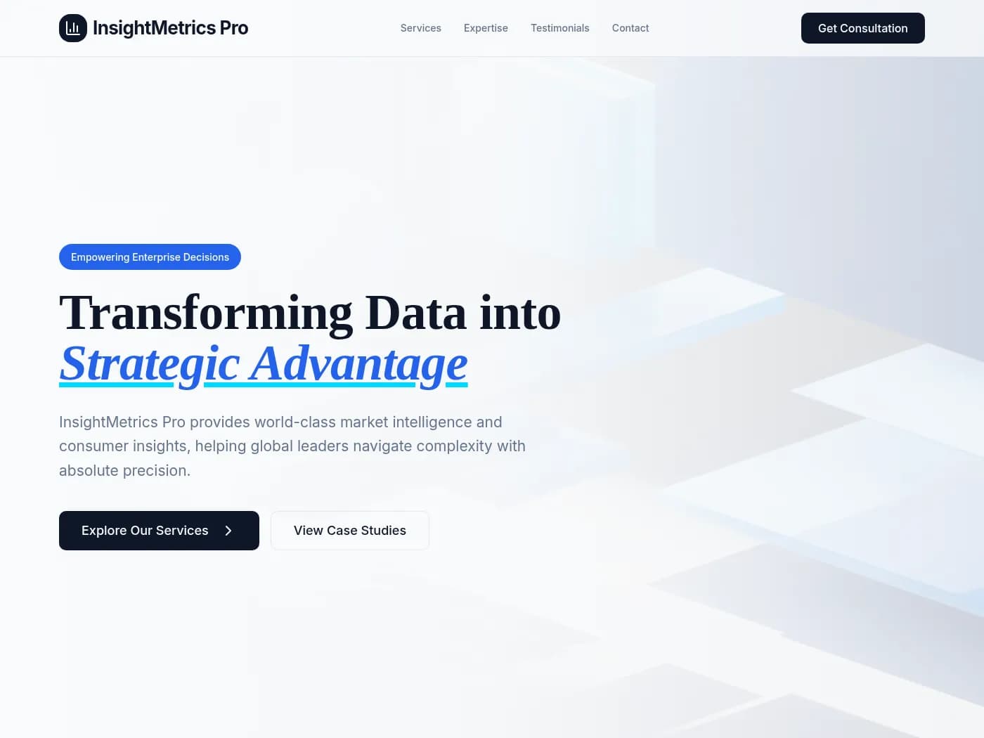 Market Research Pro Page