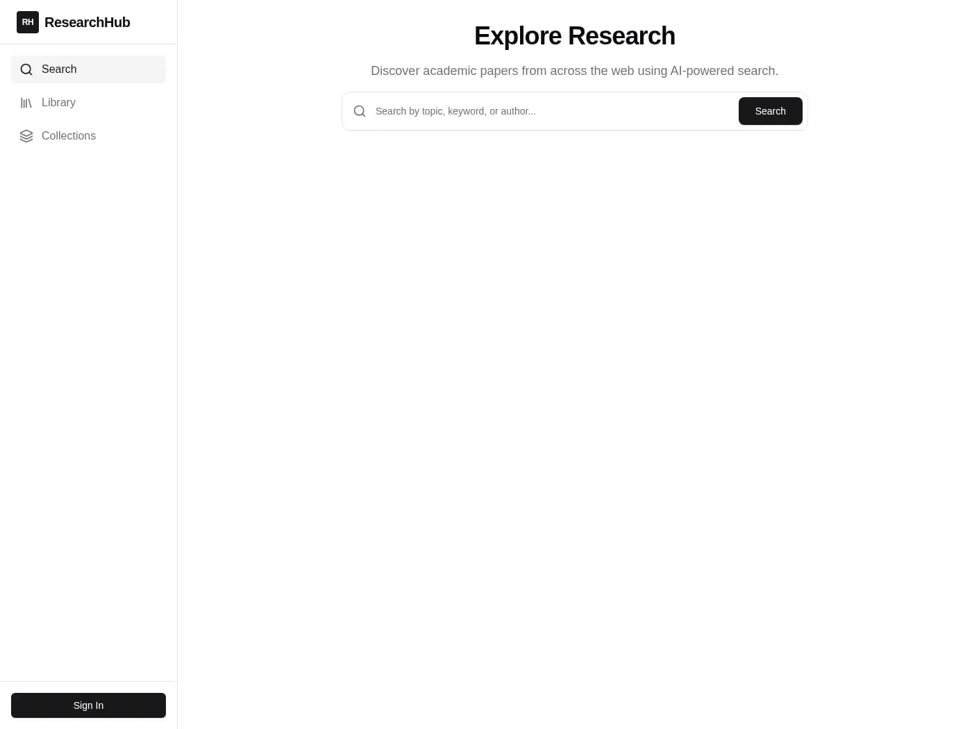 ResearchHub